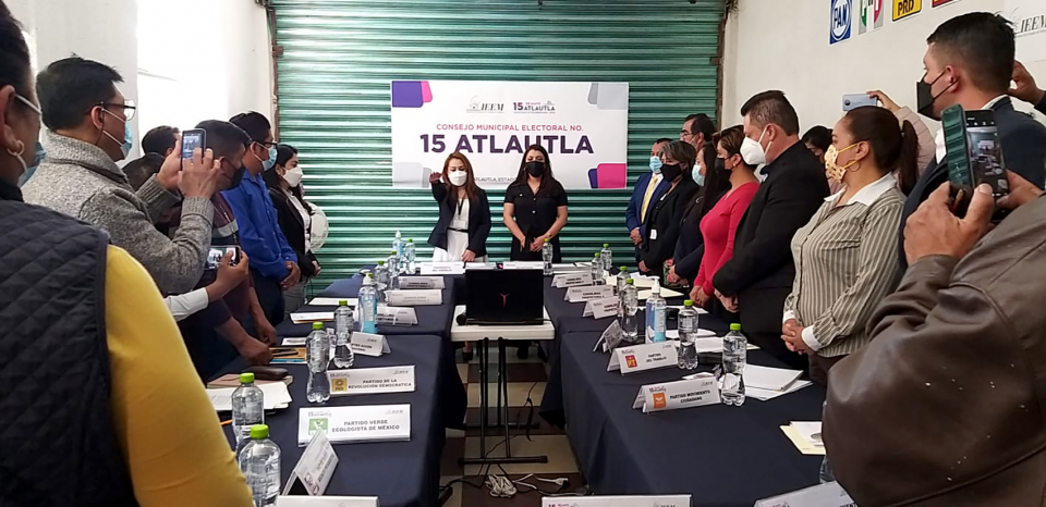 INICIAN FORMALMENTE LOS TRABAJOS EN EL CONSEJO MUNICIPAL DE ATLAUTLA: IEEM INICIAN FORMALMENTE LOS TRABAJOS EN EL CONSEJO MUNICIPAL DE ATLAUTLA: IEEM
